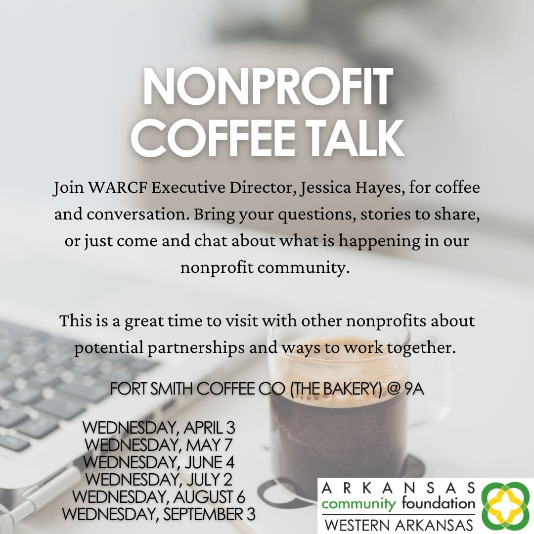NonProfit Coffee Talk - Arkansas Community Foundation Western Arkansas ...